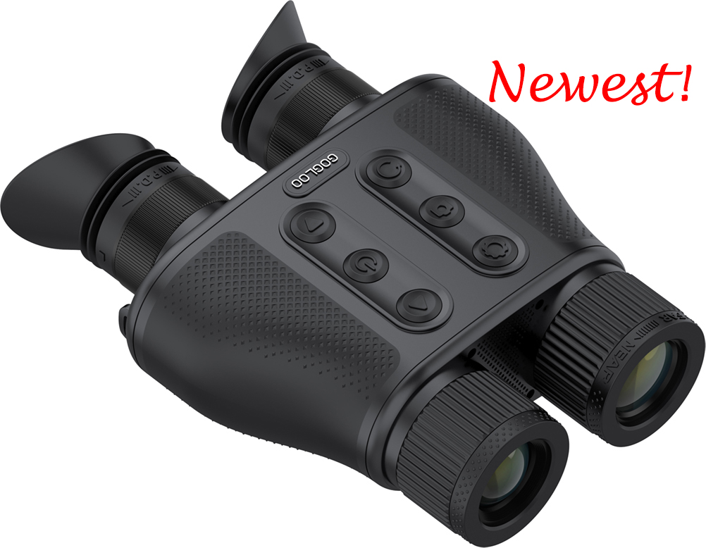 GOGLOO High-Definition Digital Infrared Night Goggles F16 - gogloo